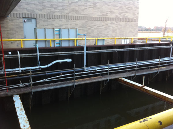 Blasted & Coated An Intake Canal at a Power Generation Plant - Northeast US