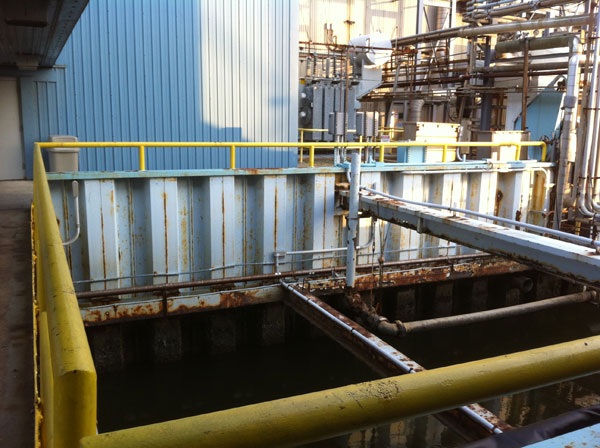 Blasted & Coated An Intake Canal at a Power Generation Plant - Northeast US